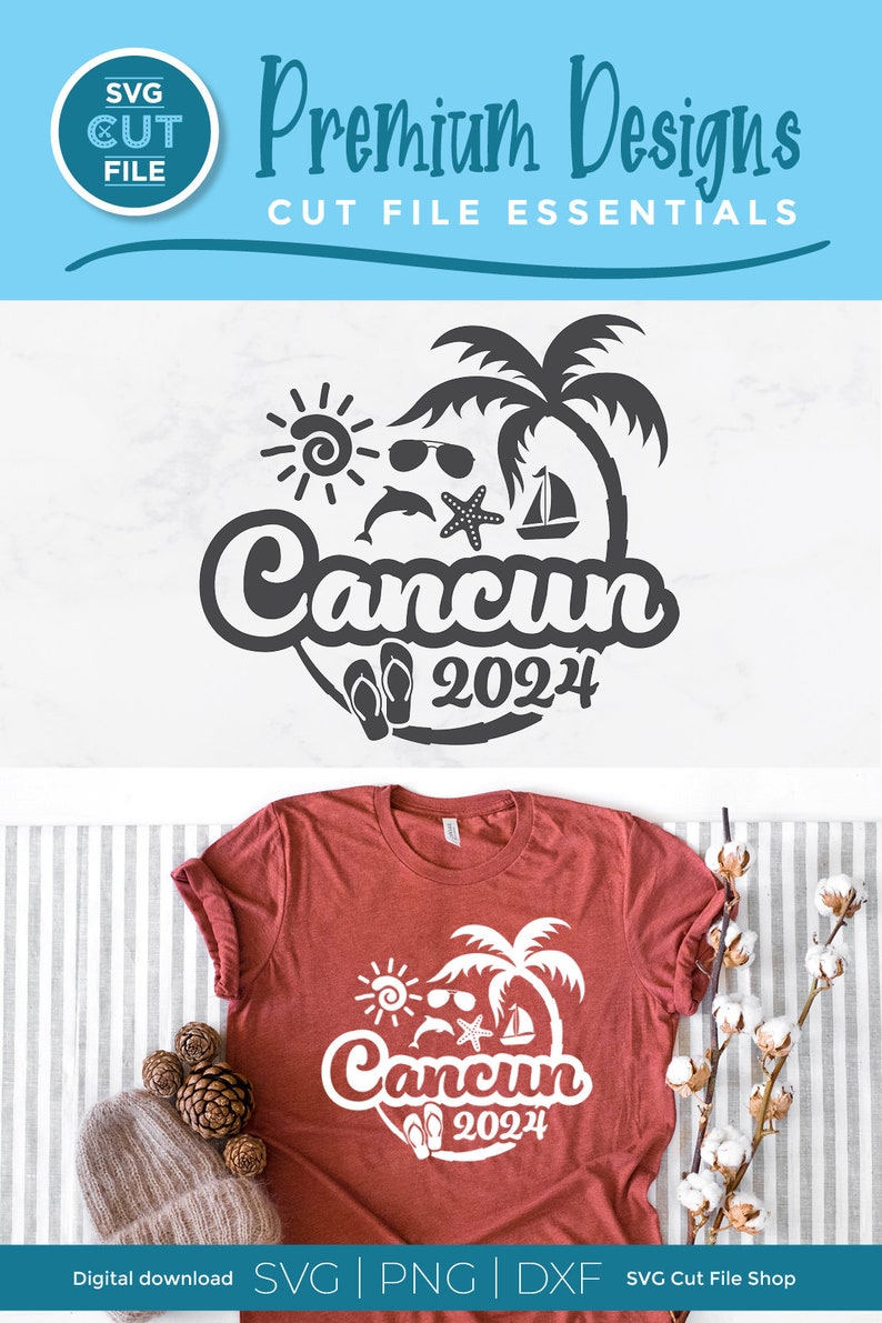 Cancun SVG Cancun Vacation 2024 Svg Cancun Mexico PNG Png - Etsy Hong Kong