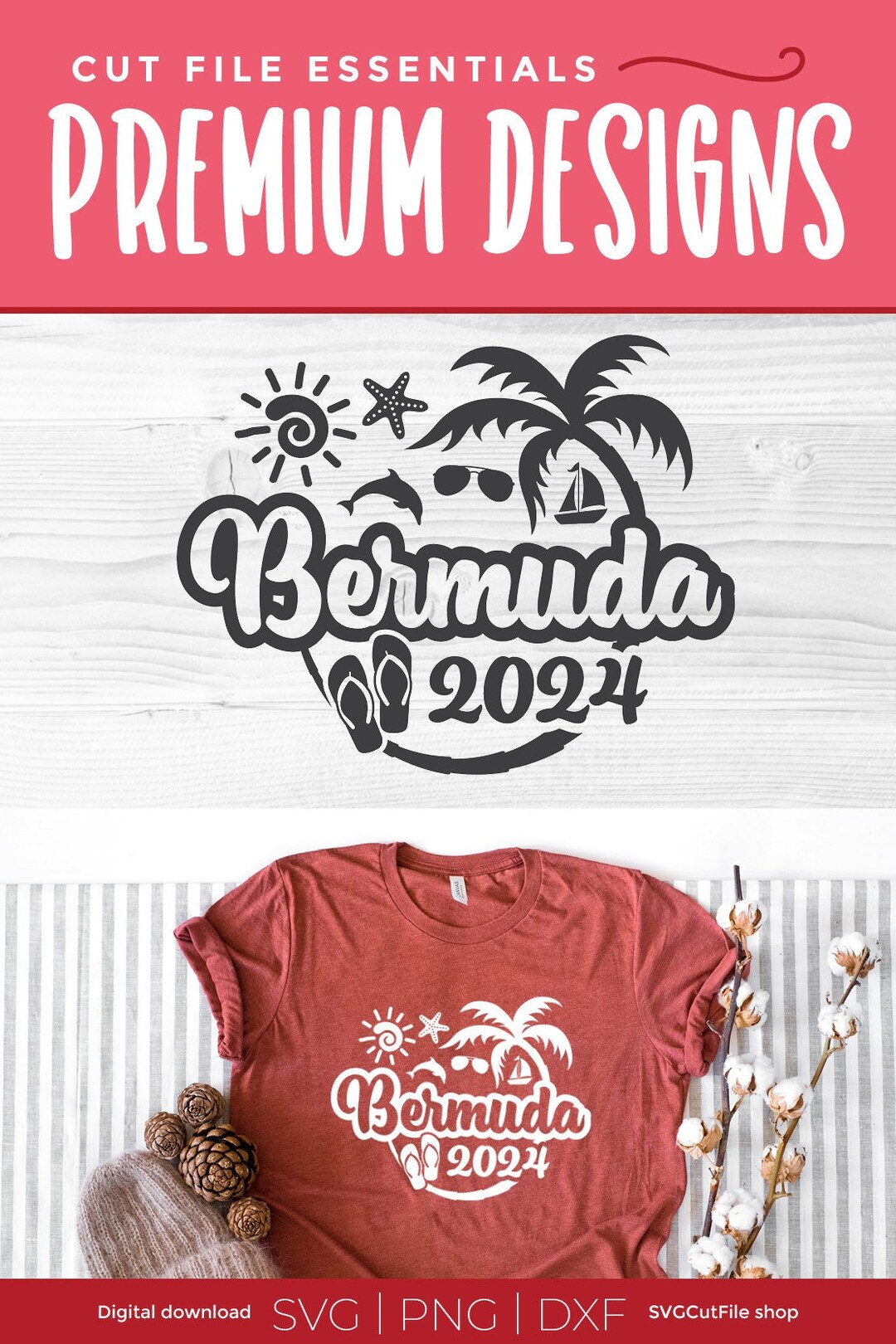 Bermuda SVG, Bermuda Vacation, 2024 Svg, Bermuda Caribbean, Sublimation ...