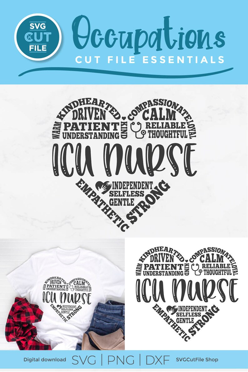 ICU Nurse Svg, Intensive Care Unit Nurse Svg, Icu Rn Svg, Nursing Svg ...