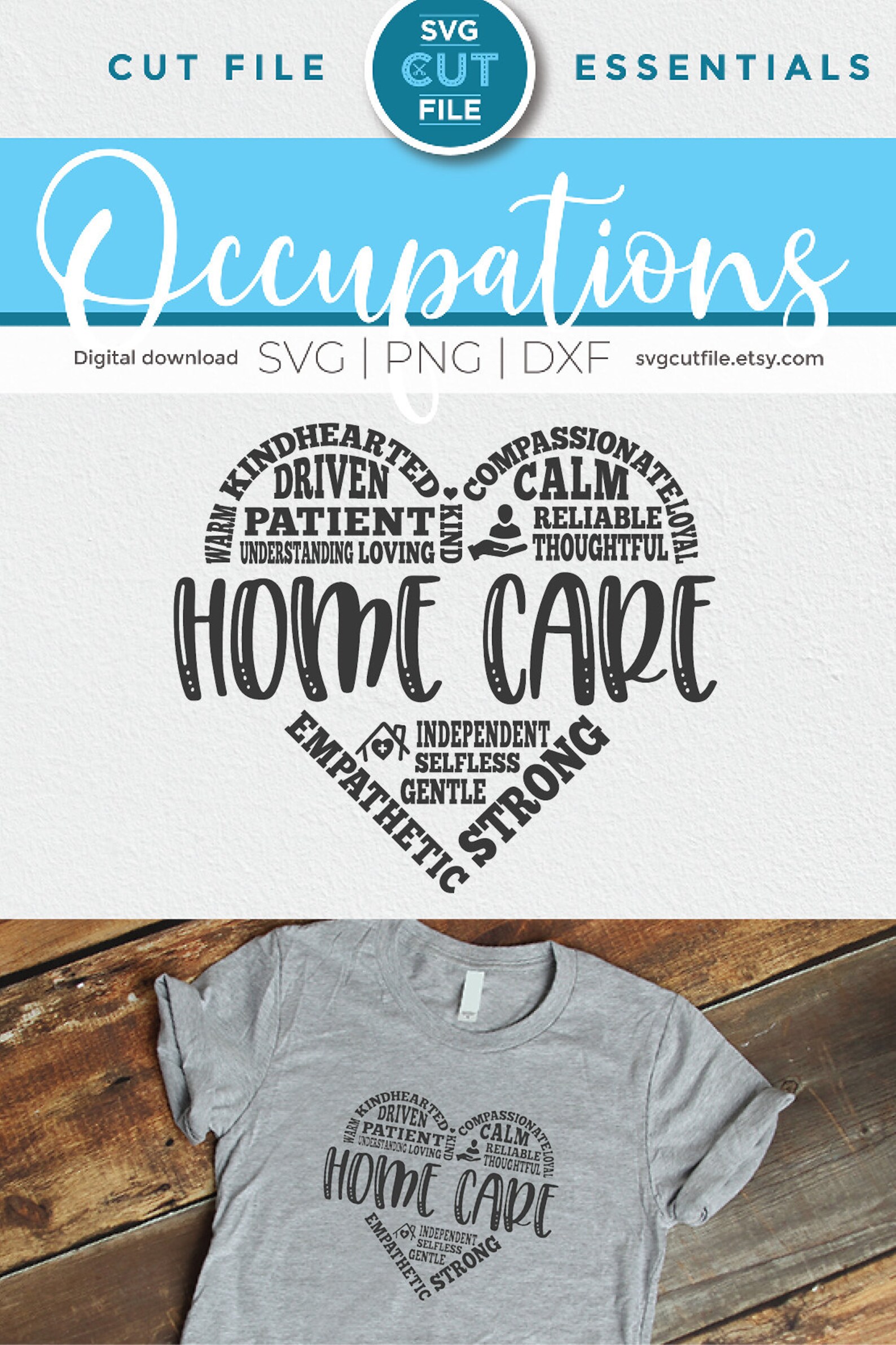 Home Care Svg Home Health Aide Svg Homecare Svg HHA Svg | Etsy