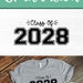 Class of 2028 Svg Cute 2028 Grad Svg 2028 Graduation Svg - Etsy