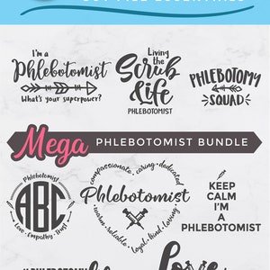 Phlebotomist Svg, Phlebotomy Svg, Bloodwork Svg, Blood Work Svg ...