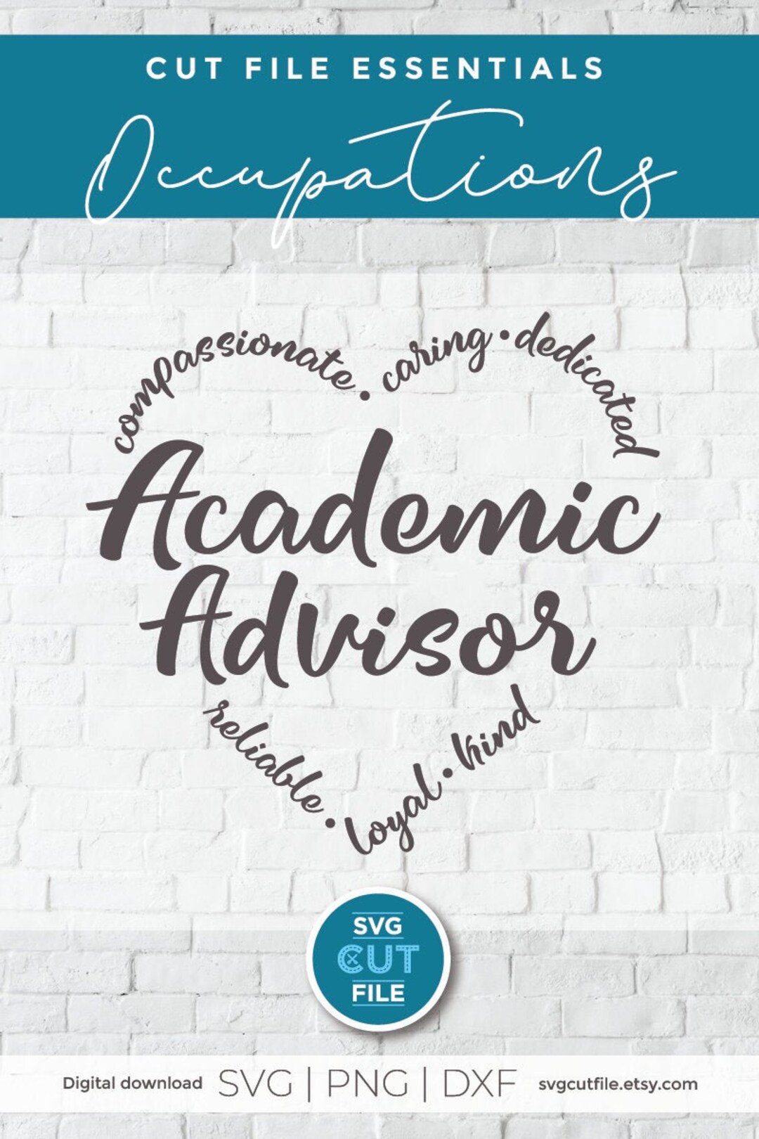 Academic Advisor Svg, College Advisor Svg, Advisor Birthday, Advisor ...