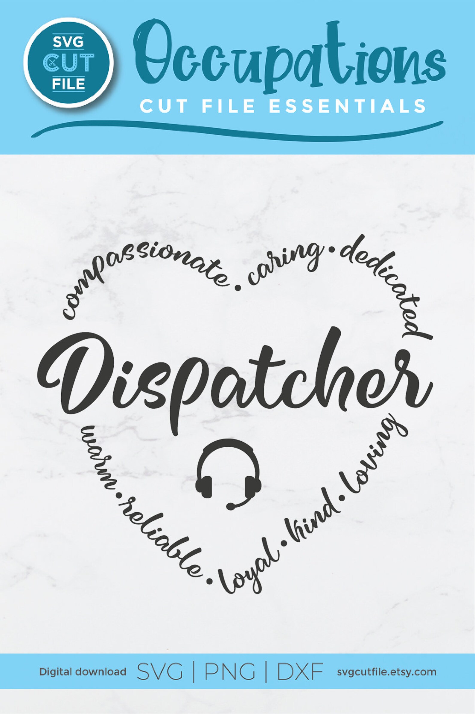 Dispatcher Svg Police Dispatcher Svg Driver Dispatcher Cut - Etsy