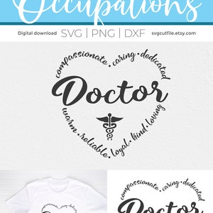 Doctor Svg Physician Svg MD Svg Medical Svg Essential Svg - Etsy