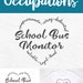 School Bus Monitor Svg, School Bus Attendant, Schoolbus Monitor Svg ...
