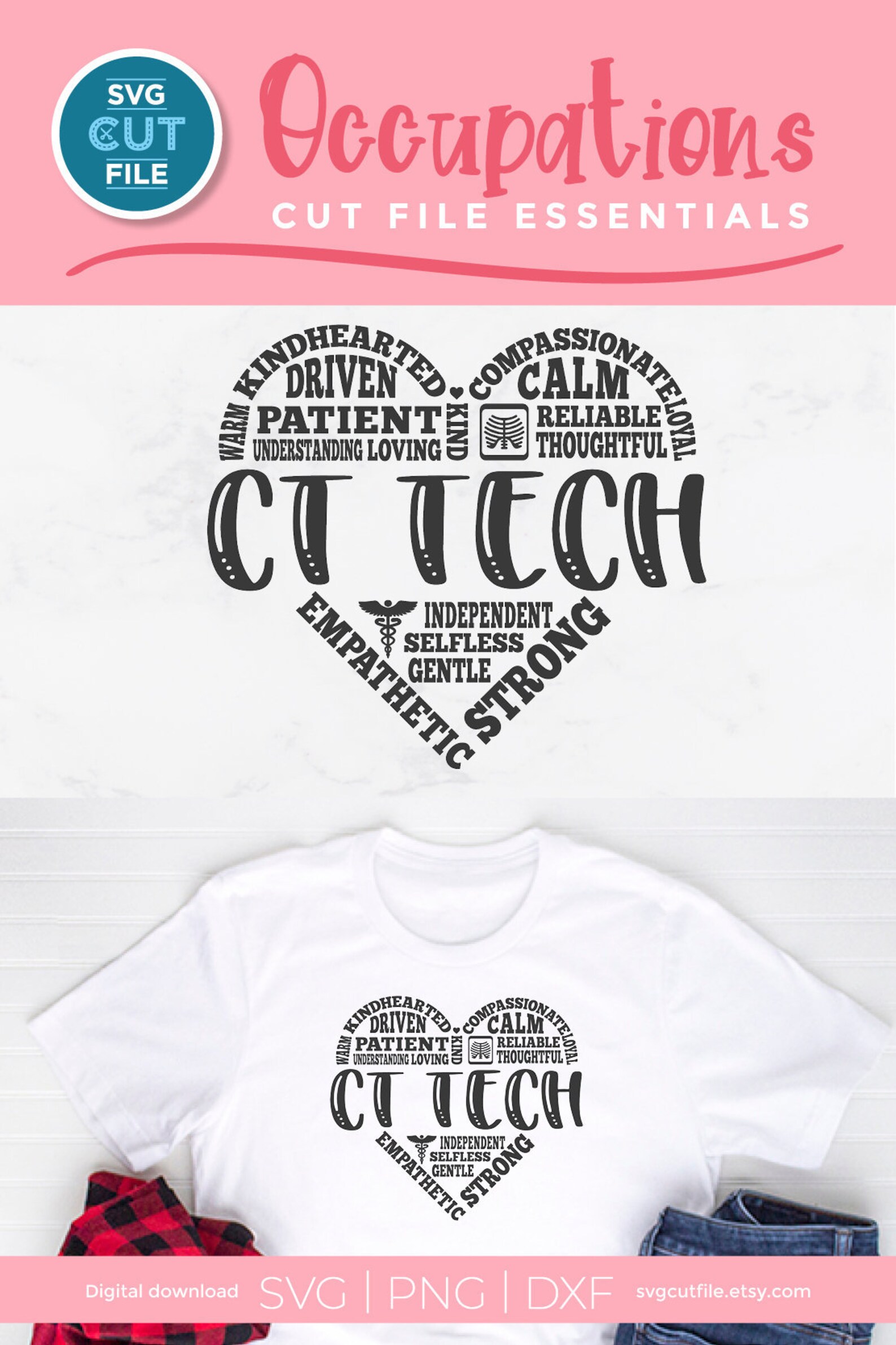 CT Tech Svg CT Technologist Svg Computed Tomography Svg - Etsy