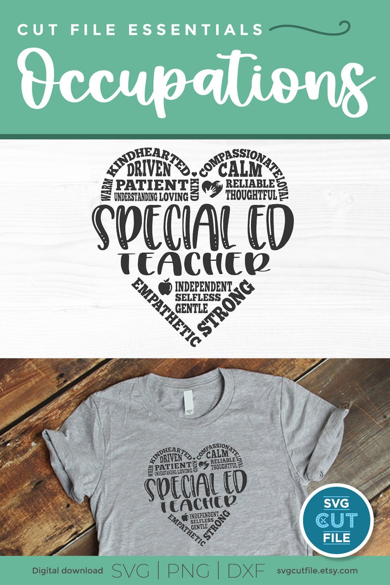 Special Ed Svg SPED Svg Teacher Appreciation Special - Etsy