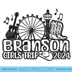 Branson Girls Trip Svg, Branson MO Svg, Crew Svg, Png for Sublimation ...