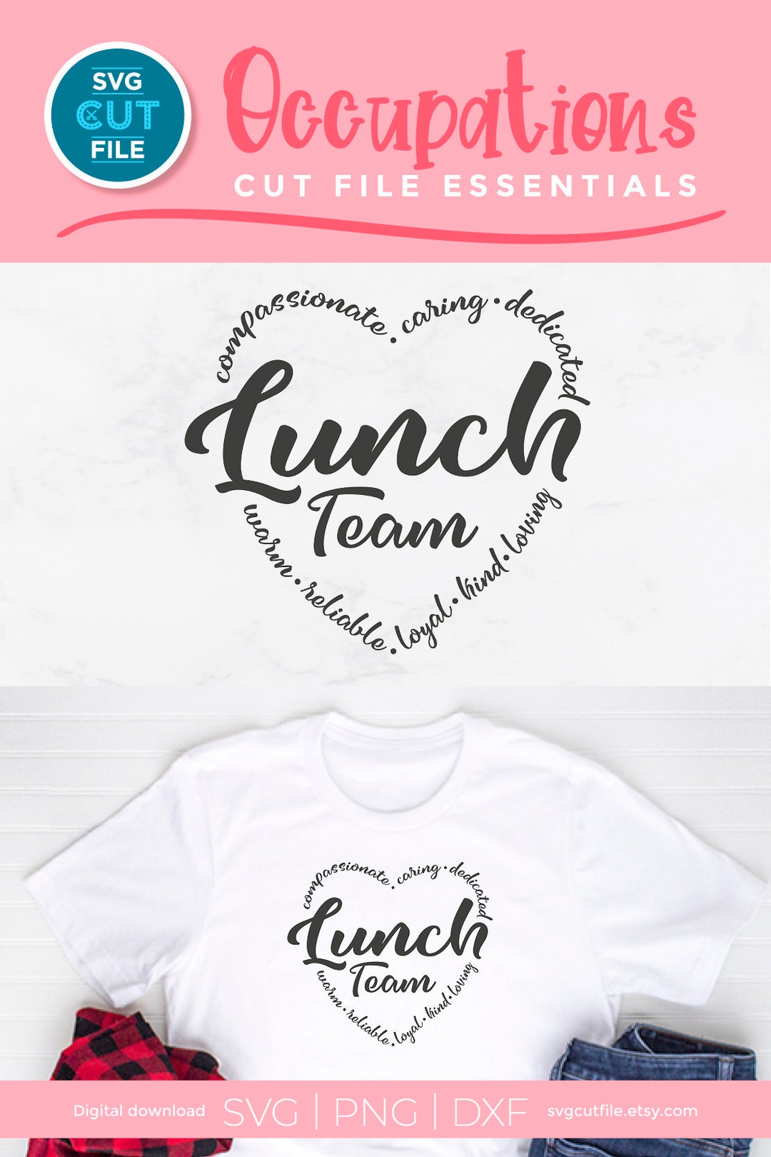 Lunch Team Svg, Cafeteria Team Svg, Lunch Lady Svg, Cafeteria Worker ...