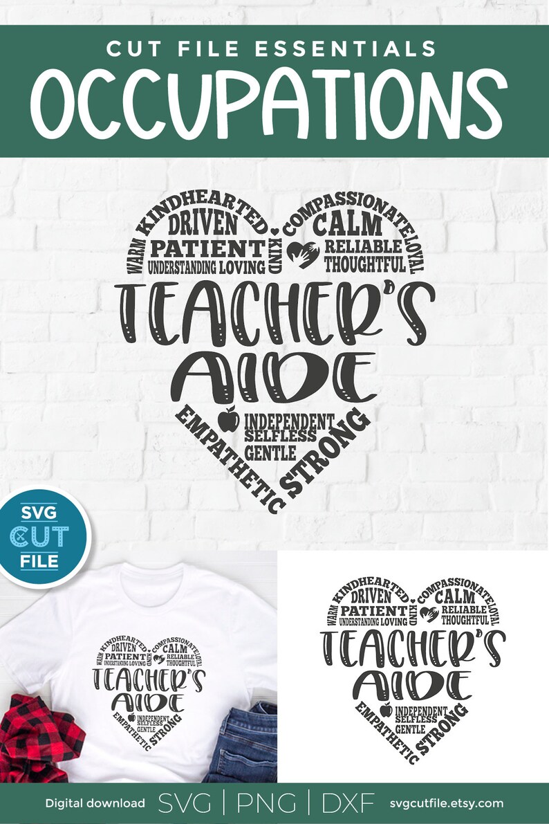 Teacher's Aide Svg Teacher Aid Svg Teacher's Aid - Etsy