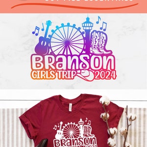 Branson Girls Trip Svg, Branson MO Svg, Crew Svg, Png for Sublimation ...
