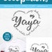 Yaya Svg Grandma Yaya Svg Cute Yaya Gift Mother's Day - Etsy