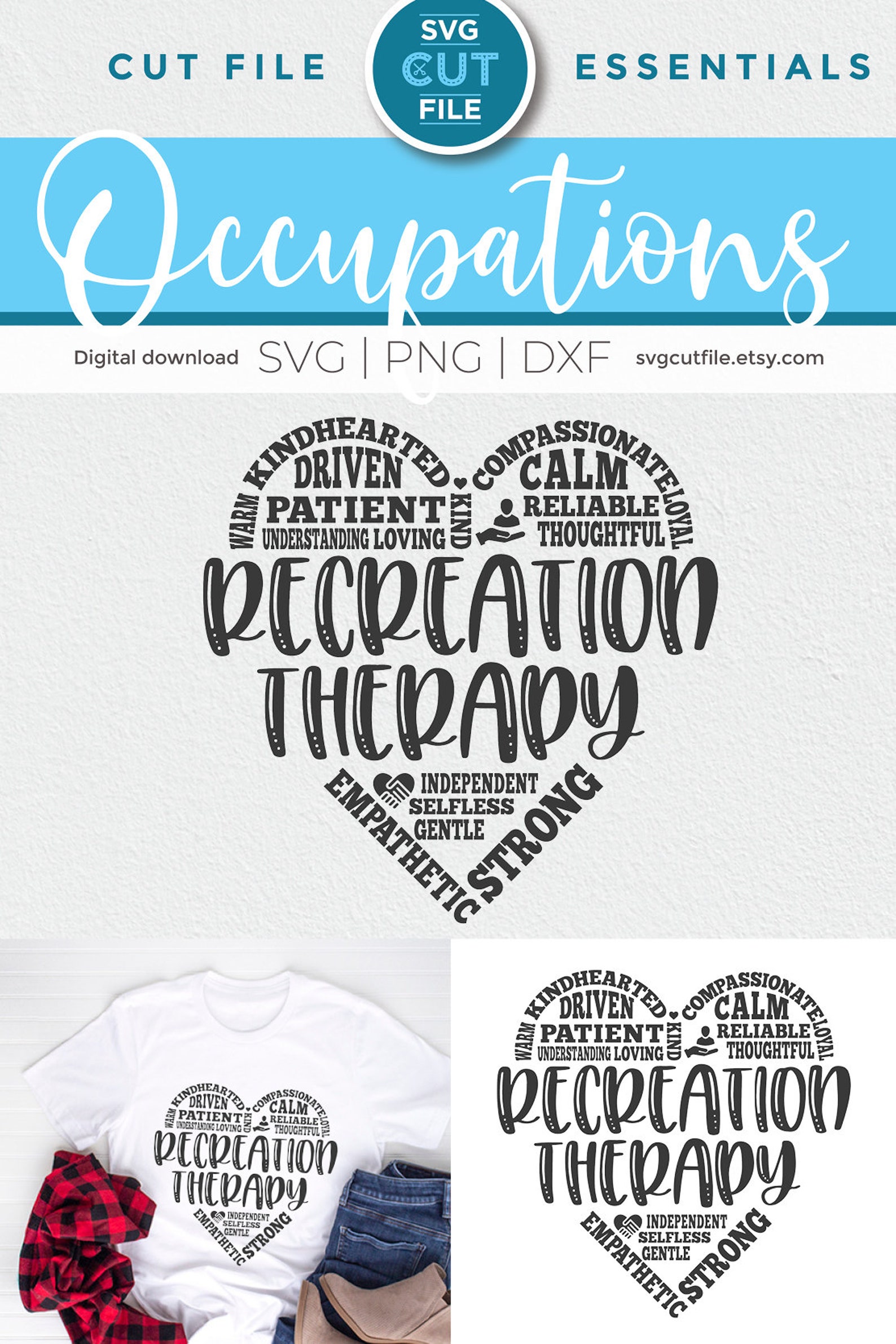 Recreation Therapy Svg, Recreational Therapy Svg, Subway Art Heart ...