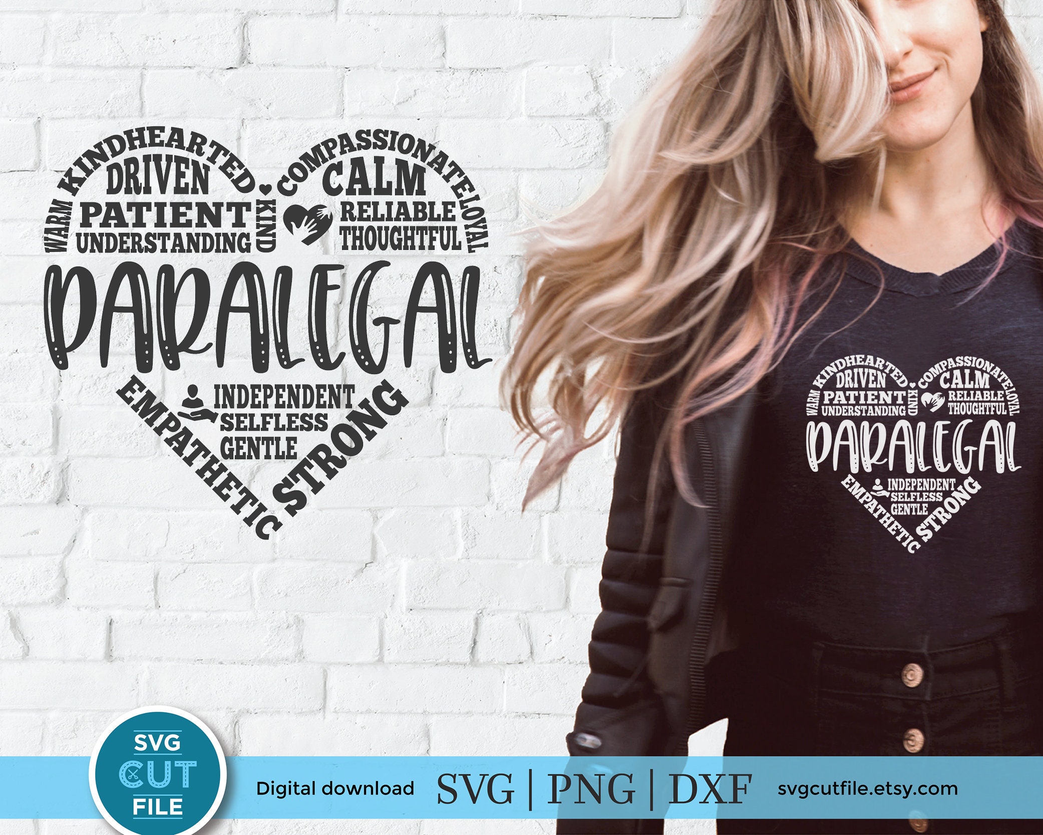 Paralegal Svg, Para Legal Svg, Legal Assistant, Heart Shape Svg, Cricut ...