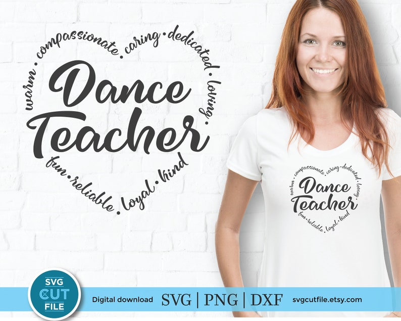 Dance Teacher Svg, Dance Svg, Ballet Teacher Svg, School, Back to ...