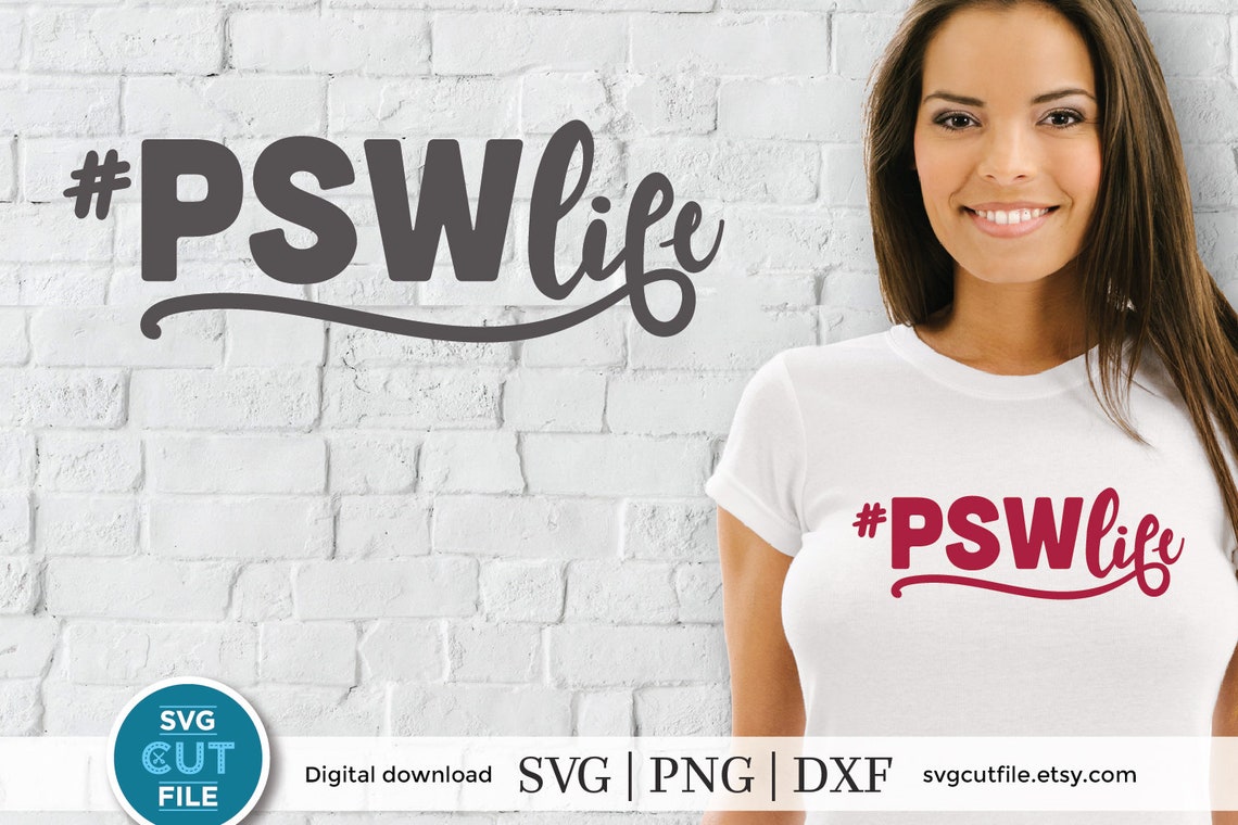 Personal Support Worker Svg Psw Svg Caregiver Home | Etsy