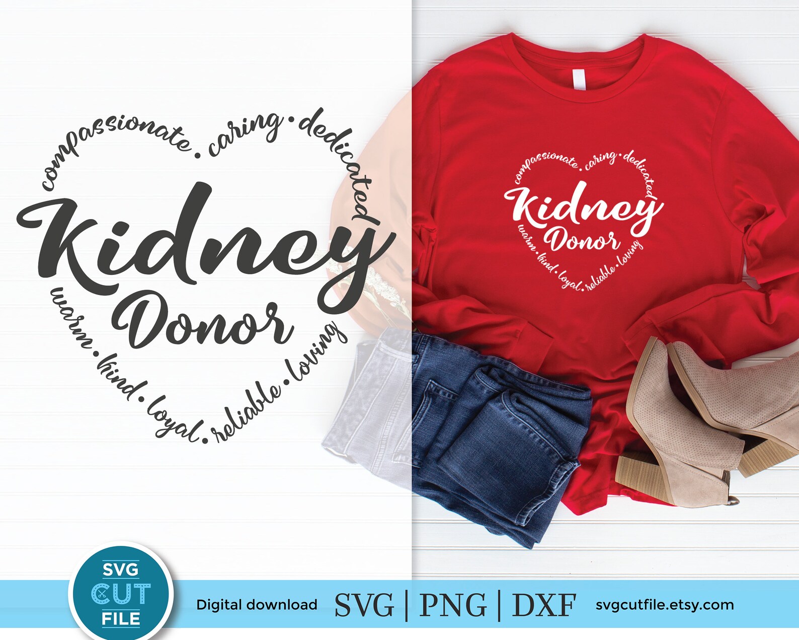 Kidney Donor Svg Kidney Donation Svg Heart Svg Kidney | Etsy