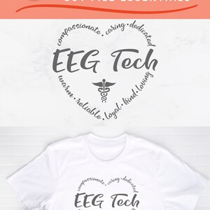 EEG Tech Svg, Electroencephalograph Svg, EEG Technologist Svg, EEG ...