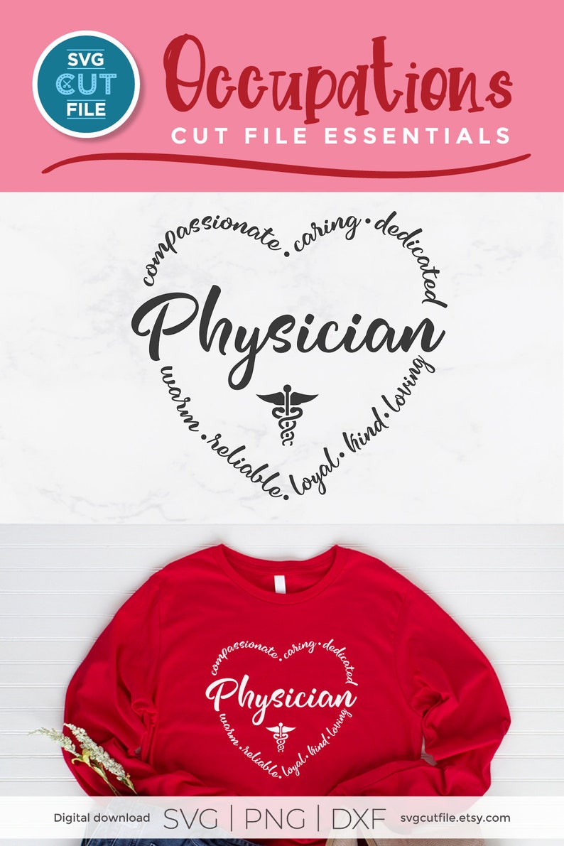 Physician Svg Doctor Svg MD Svg Medical Svg Essential Svg - Etsy