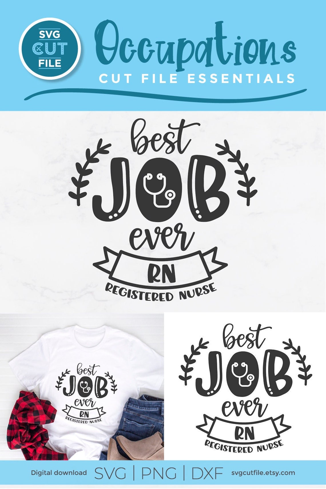 RN Svg Registered Nurse Svg Nursing Svg Nurse Appreciation - Etsy