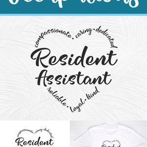 Resident Assistant Svg, Ra Svg, Care Partner Svg, Essential Ra Svg ...