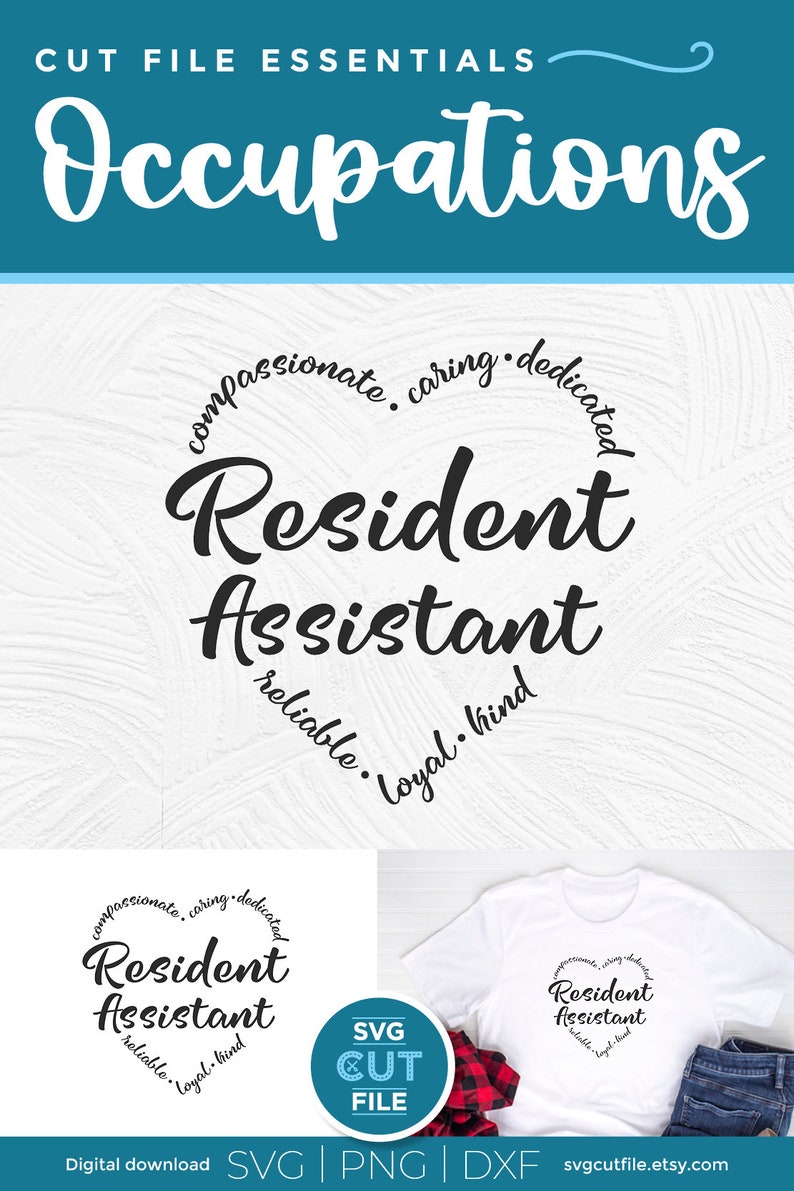 Resident Assistant Svg, Ra Svg, Care Partner Svg, Essential Ra Svg ...