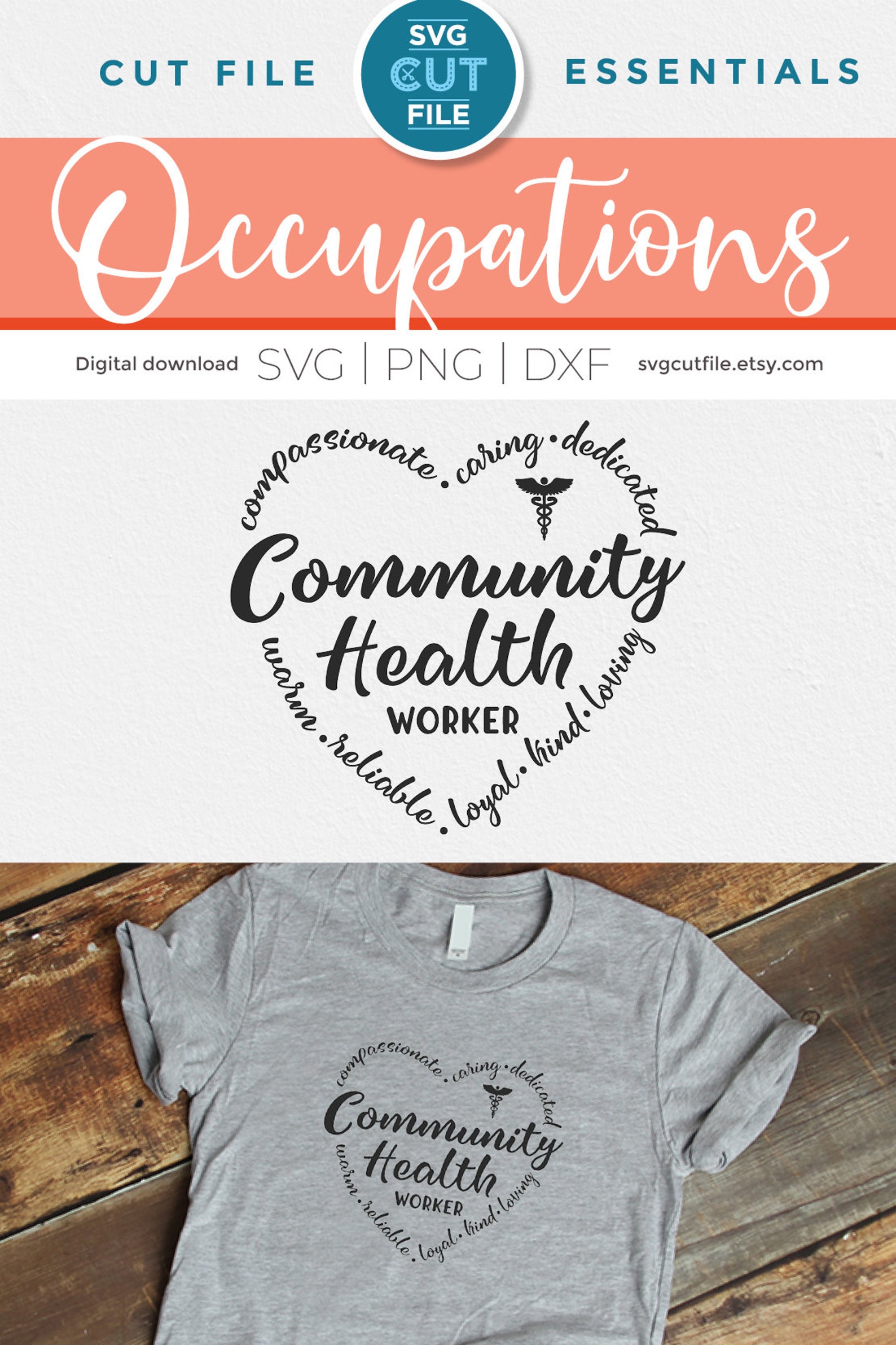 Community Health Worker Svg, Health Care Worker Svg, Essential ...