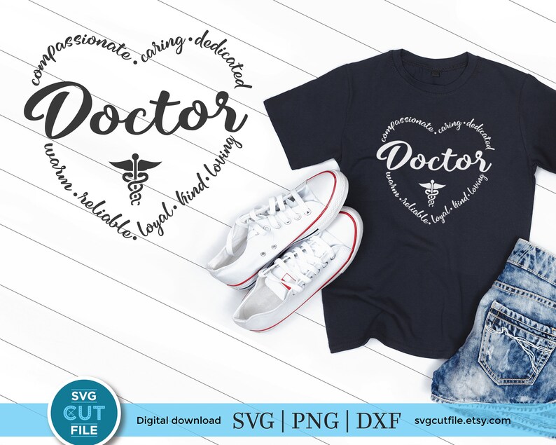 Doctor Svg Physician Svg MD Svg Medical Svg Essential Svg - Etsy