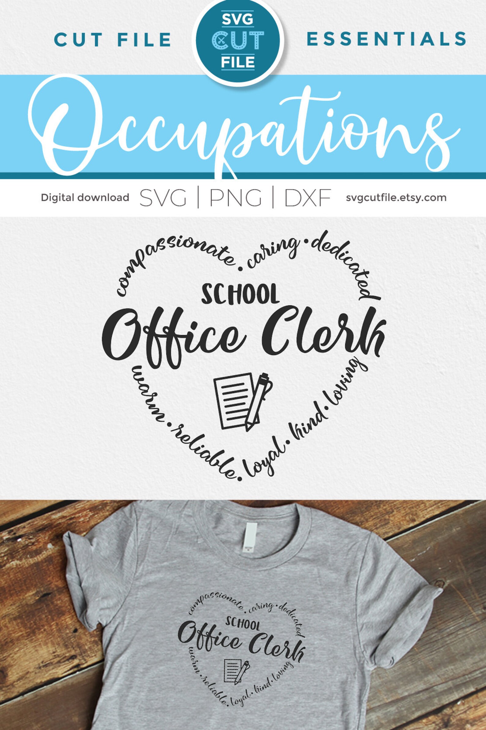 School Office Clerk Svg, Office Clerk Svg, Secretary Svg, Office ...