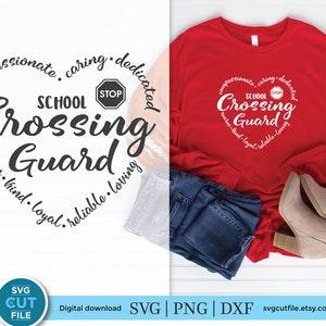 Crossing Guard Svg, School Crossing Guard Svg, Stop Sign Svg, Crosswalk ...