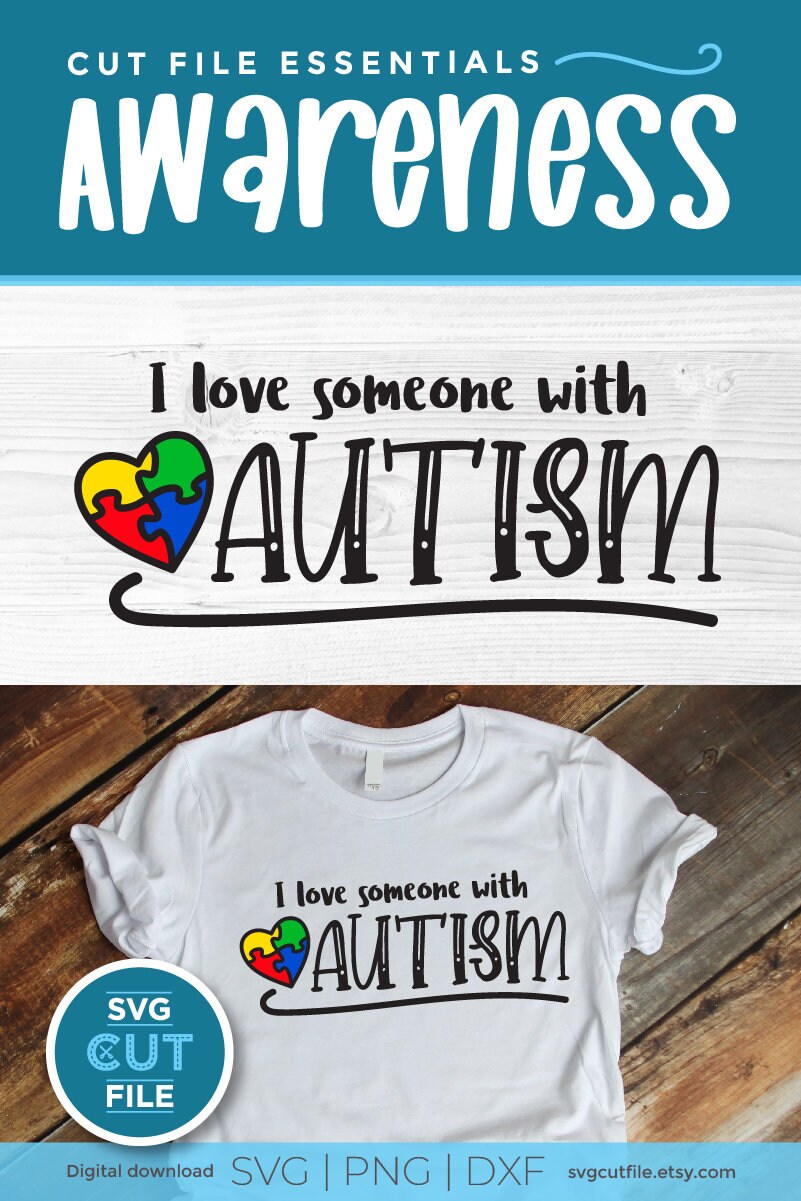 Autism svg autism awareness svg rainbow puzzle ribbon svg | Etsy