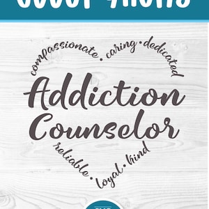 Substance Abuse Counselor SVG, Addiction Counselor SVG, Drug and ...