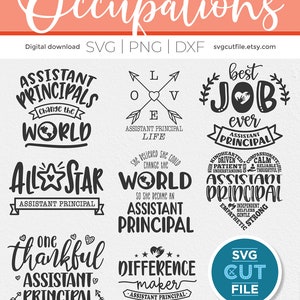 Assistant Principal Svg, Elementary Svg, Assistant Principal Bundle Svg ...
