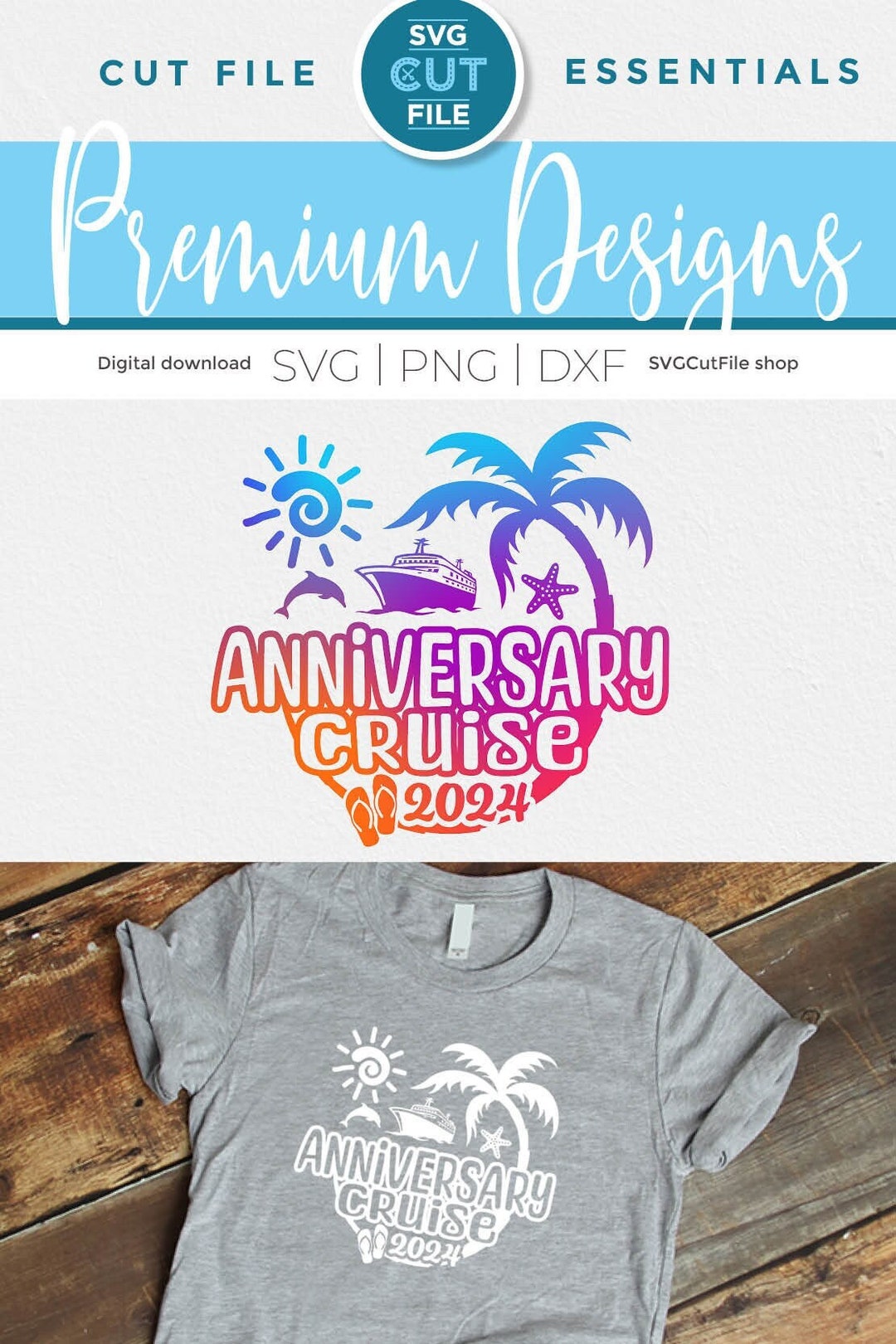 Anniversary Cruise Svg, Couples Cruise Svg, Anniversary Shirt Idea ...