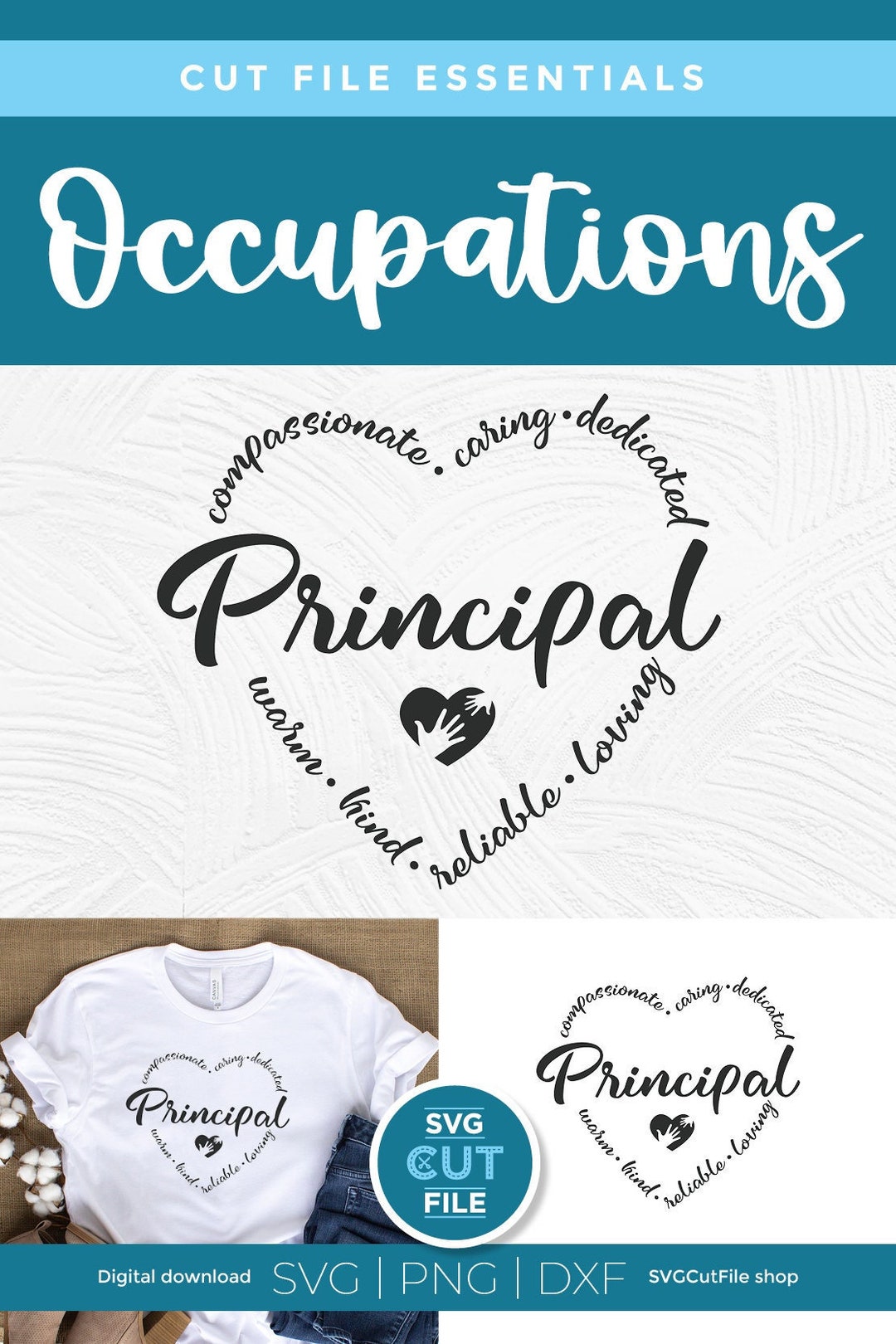 Principal Svg, Principal Shirt Svg, Elementary School Principal Svg ...