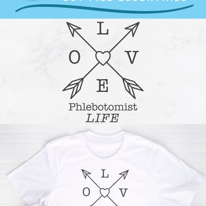Phlebotomist Svg, Phlebotomy Svg, Love Arrows, Bloodwork, Blood Work ...