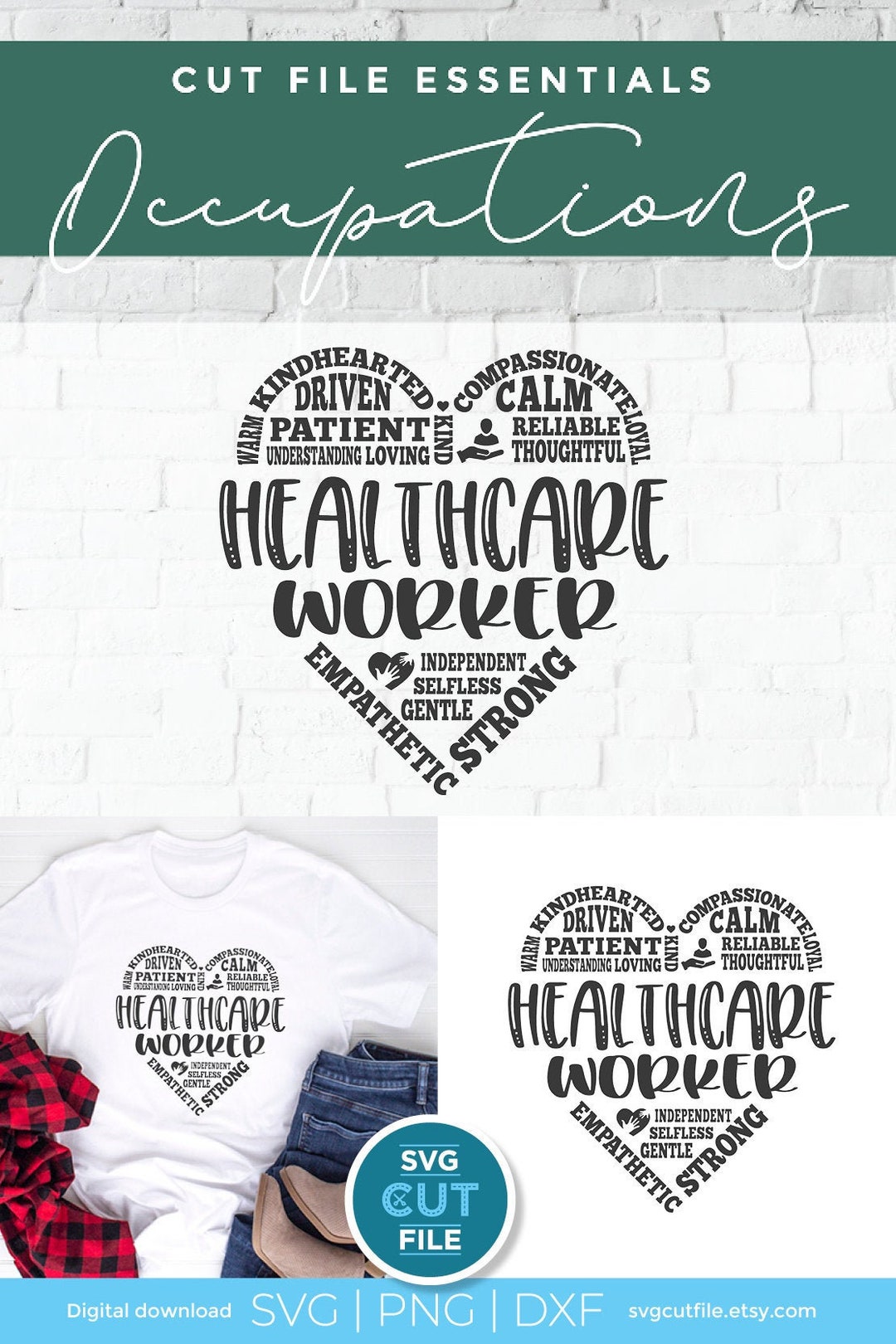 Healthcare Worker Svg, Health Care Worker Svg, Essential Healthcare Svg ...