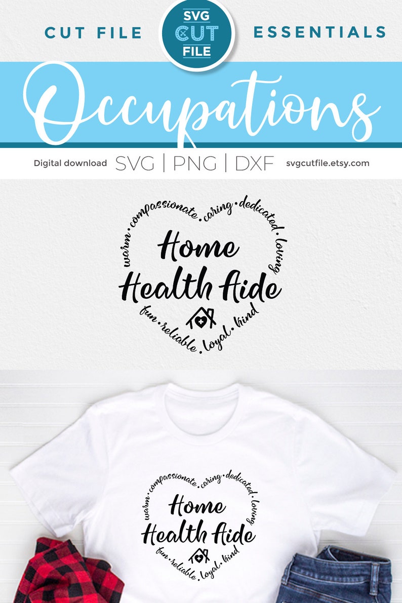 Home Health Aide Svg Home Health Aid Svg HHA Svg Home - Etsy