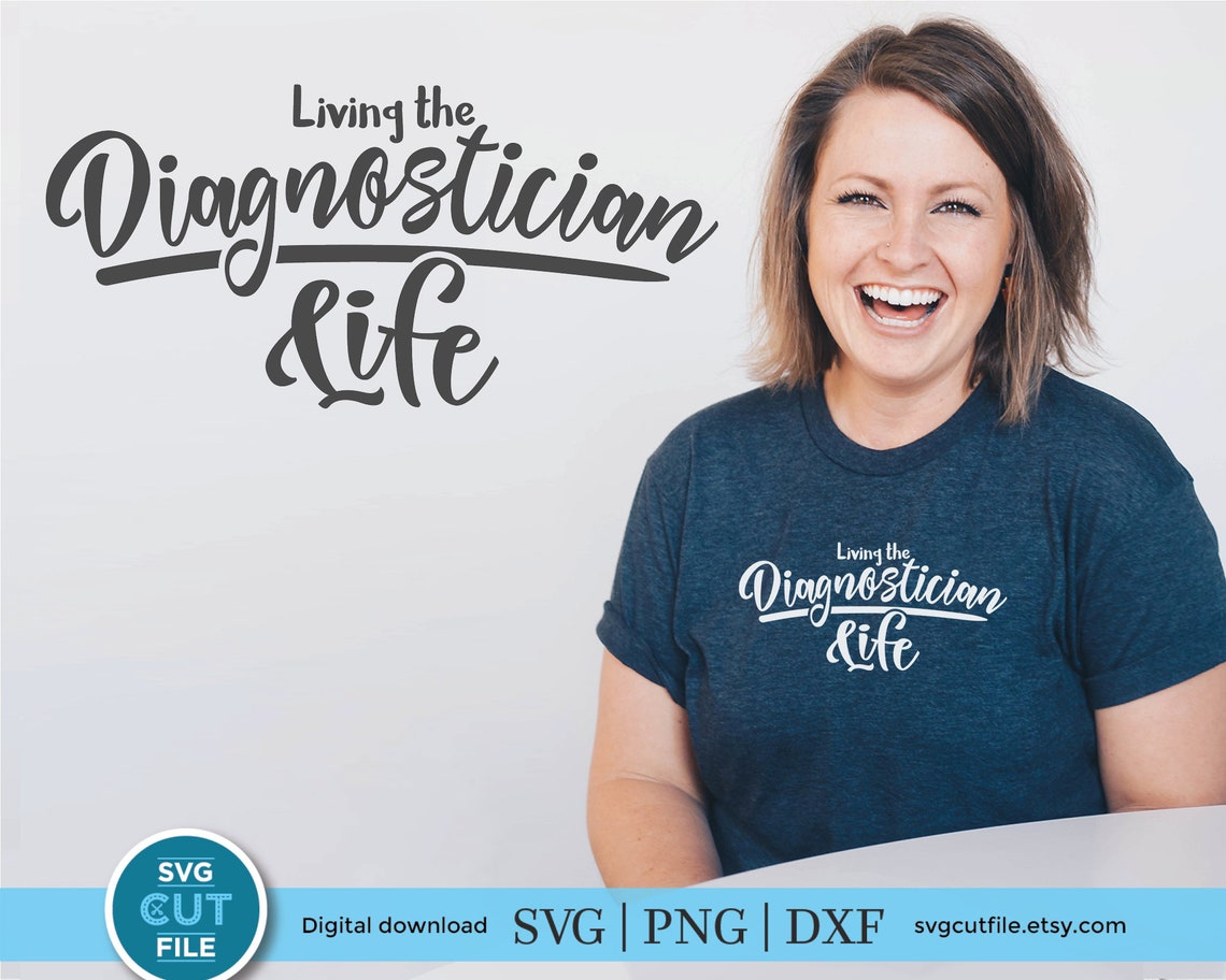 Diagnostician Svg Diag Svg School Diagnostician Life Gift | Etsy