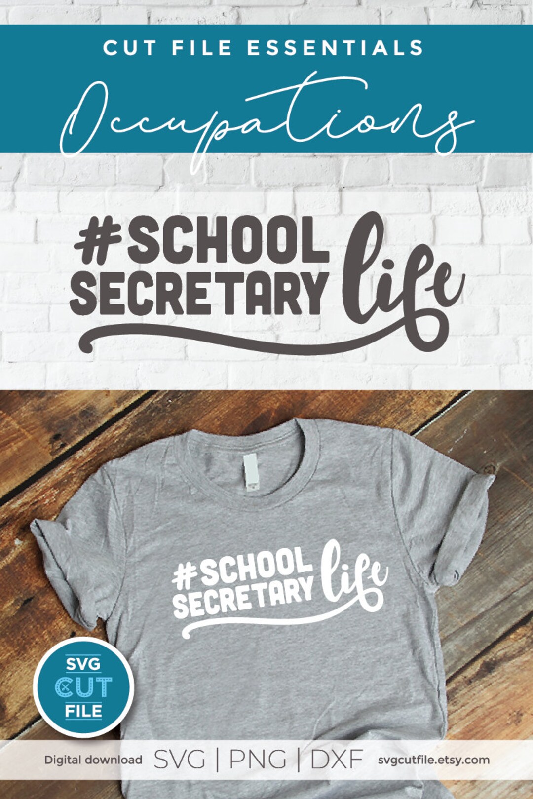 School Secretary Svg, Secretary Svg, Office Assistant, Staff Worker Svg ...