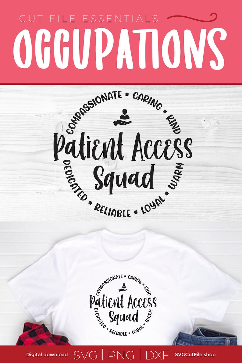 Patient Access Squad Svg, Representative, Specialist, Healthcare Worker ...