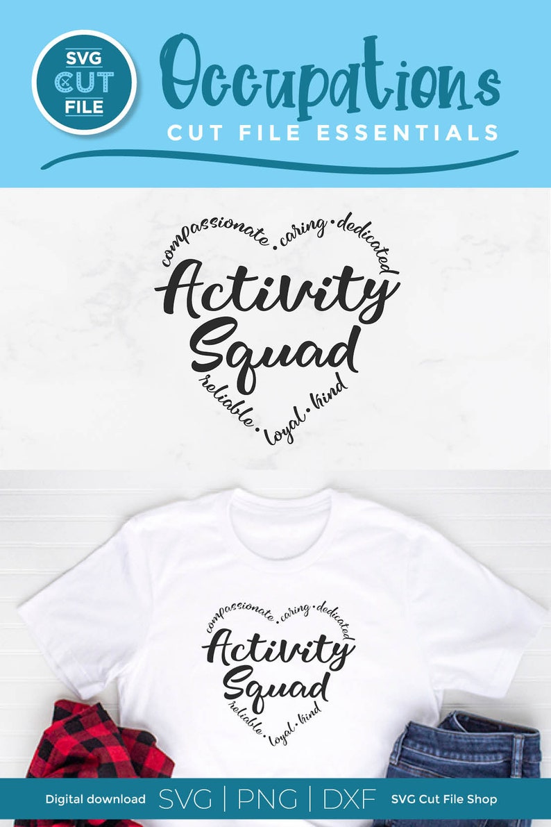 Activity Squad Svg Activity Director Svg Professionals Svg - Etsy