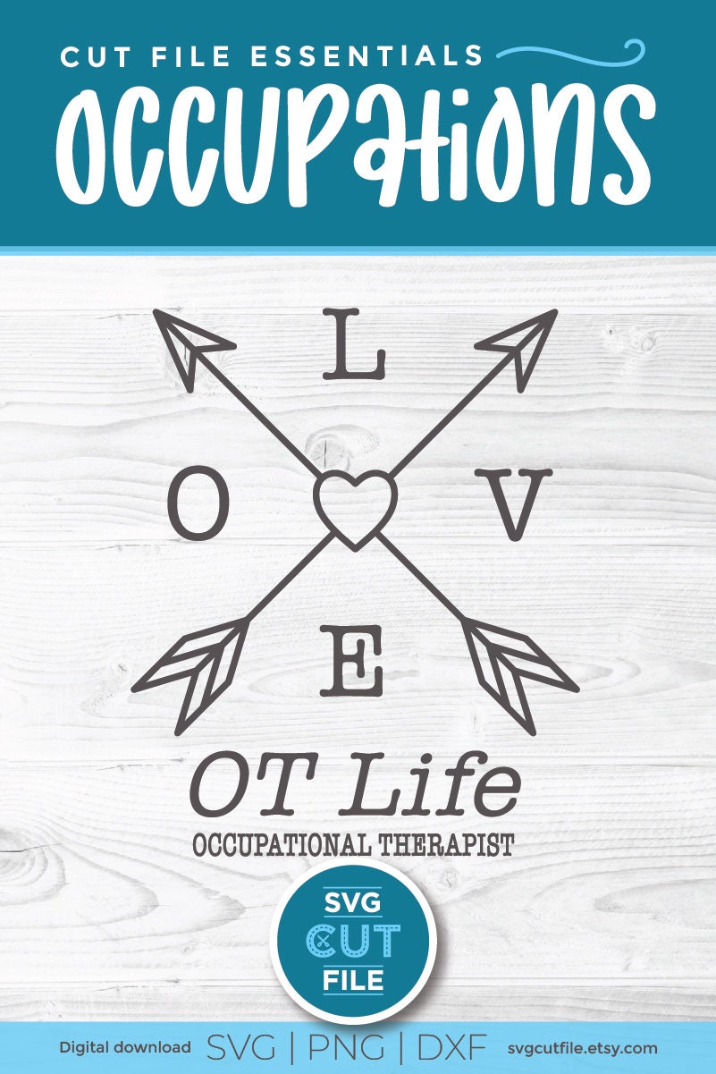 Occupational therapist svg occupational therapy svg OT svg | Etsy