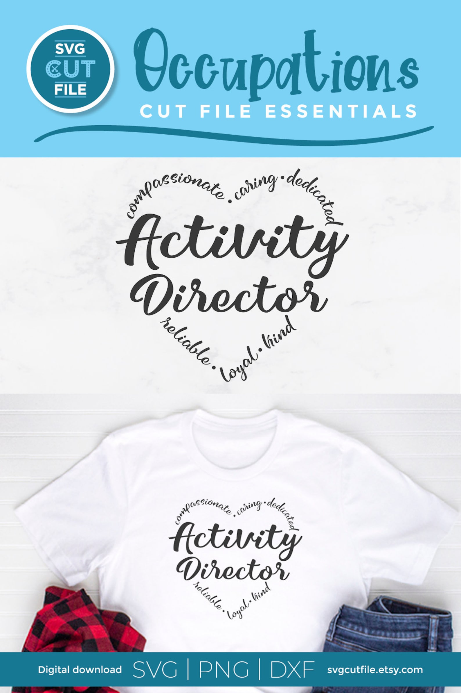 Activity Director Svg Director Svg Director Appreciation - Etsy