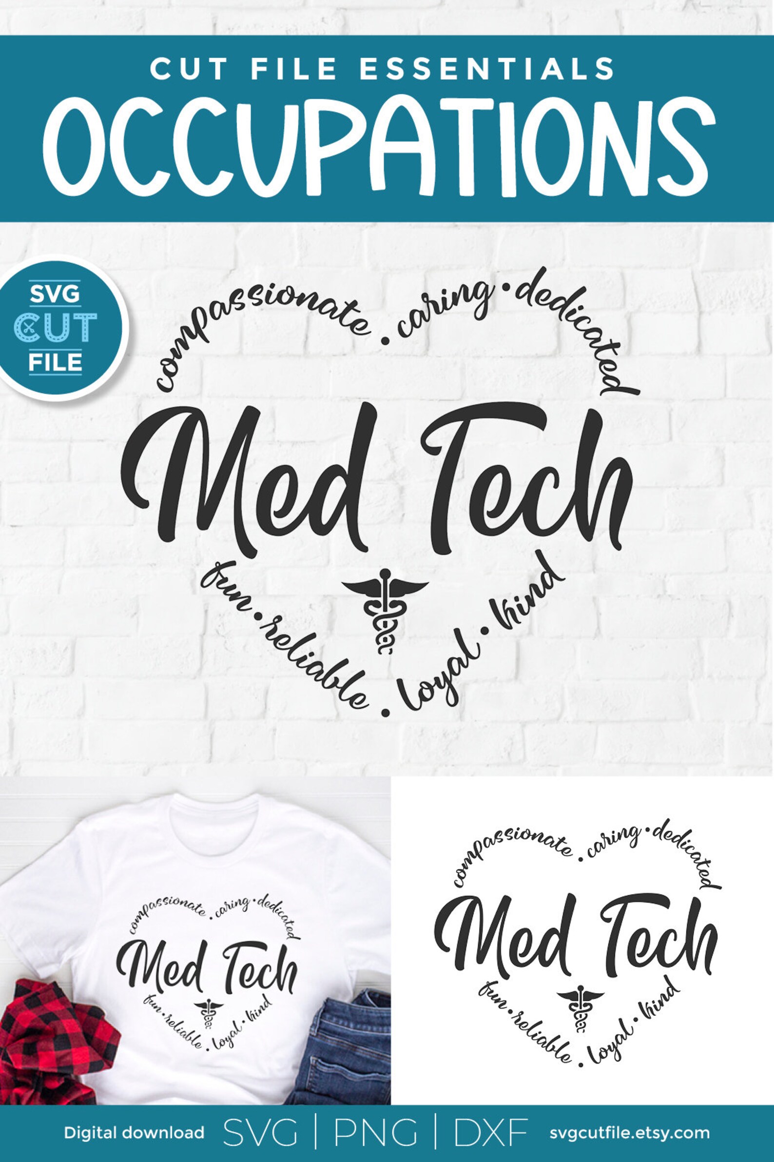 Med Tech Svg Medical Technician Svg Medical Technologist - Etsy