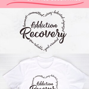 Addiction Recovery Svg, Sober Svg, Clean Svg, Substance Abuse SVG ...