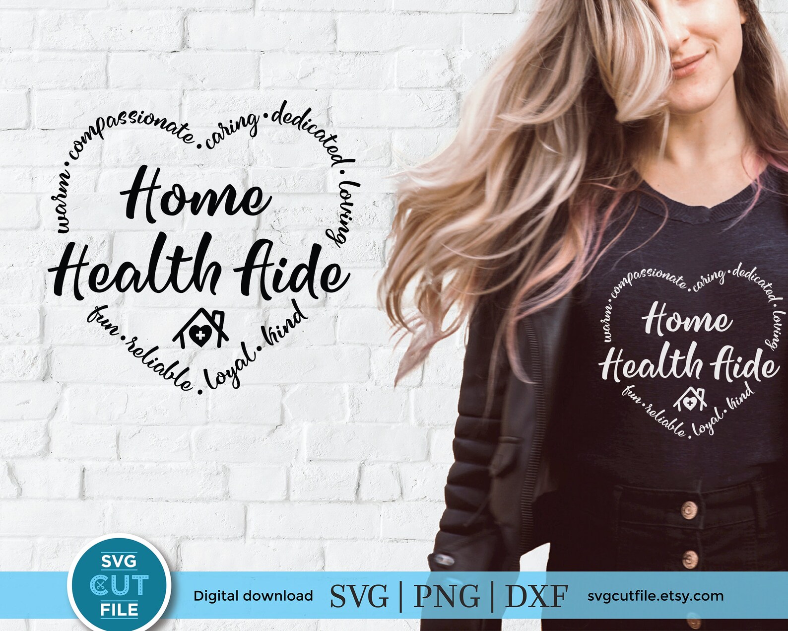 Home Health Aide Svg Home Health Aid Svg HHA Svg Home - Etsy