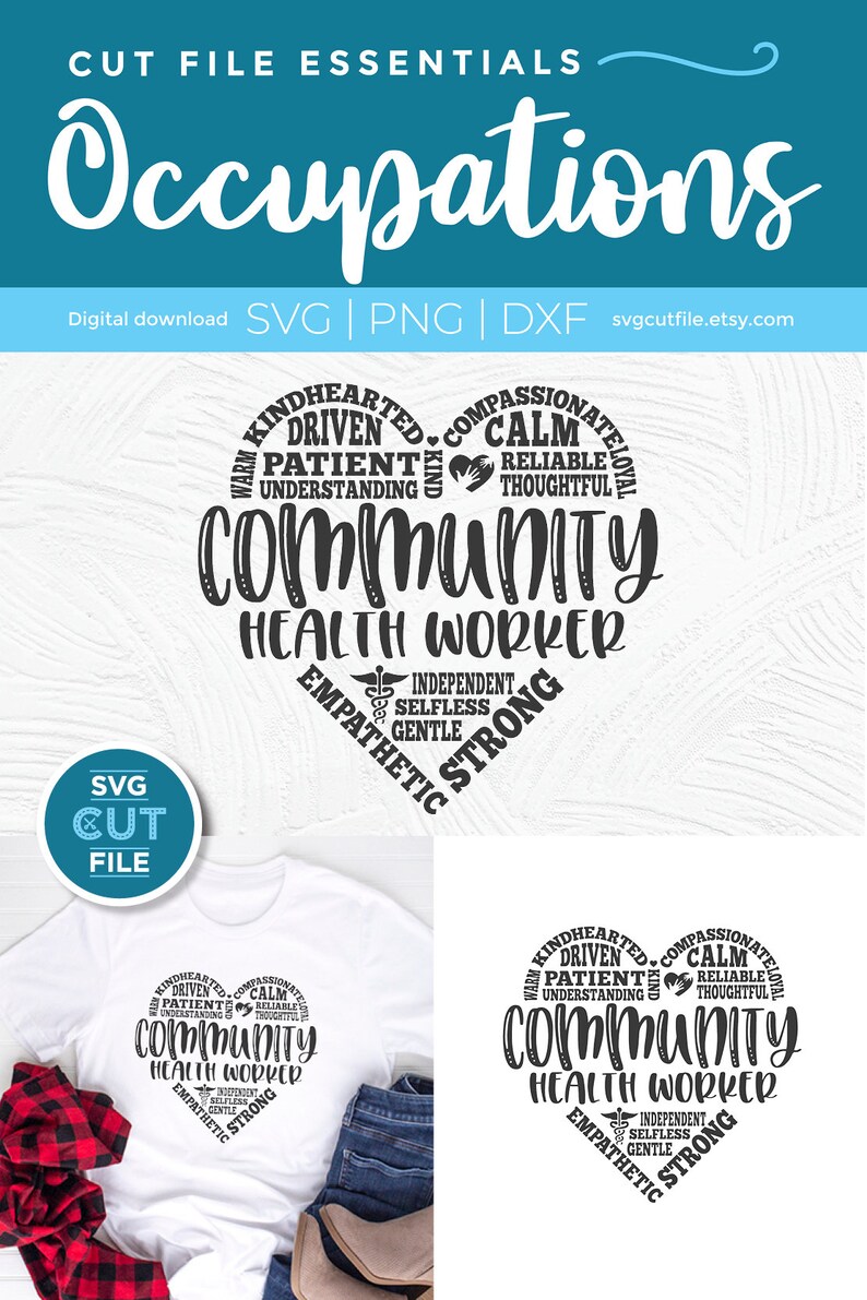 Community Health Worker Svg Health Care Worker Svg Essential - Etsy