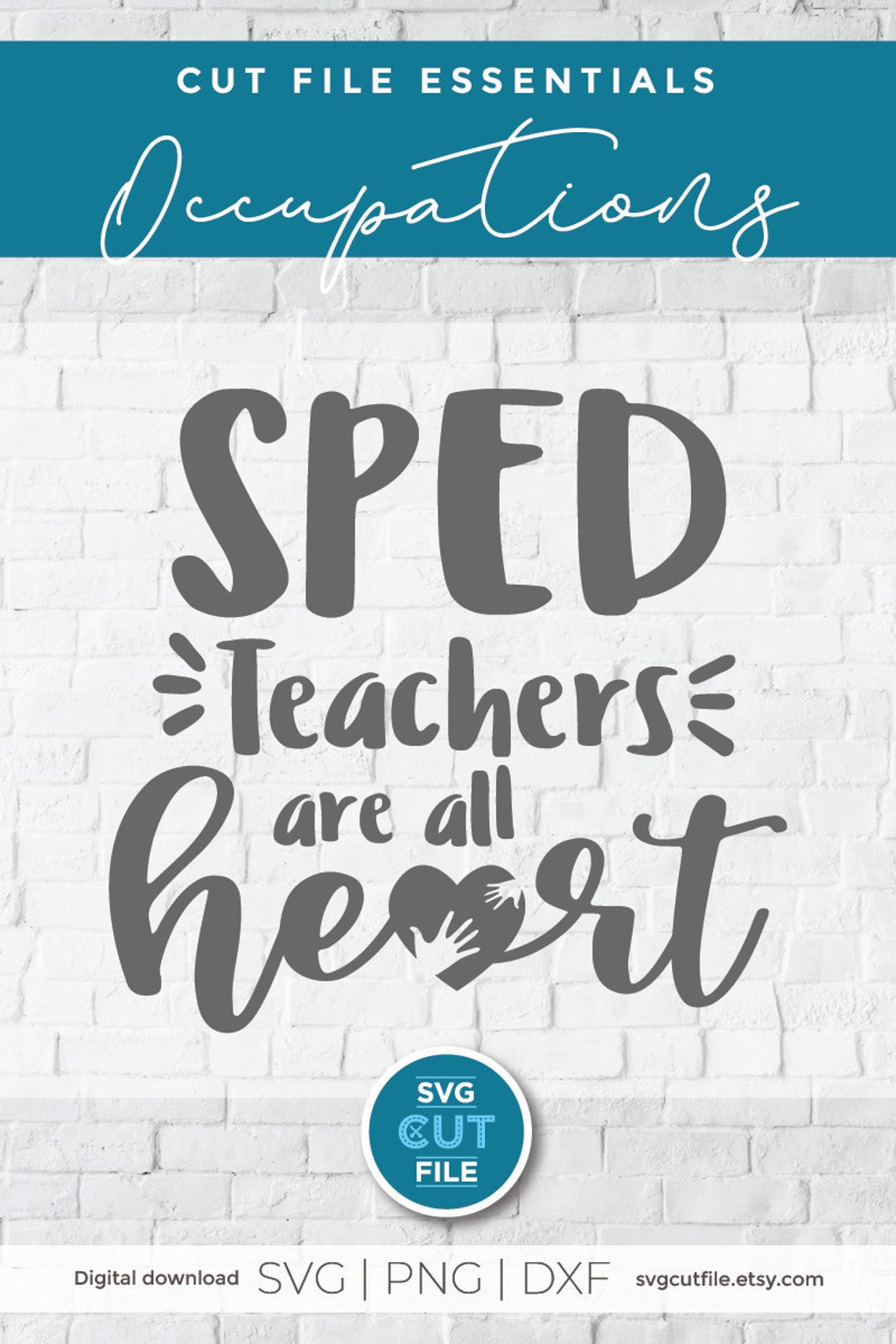 SPED svg special ed svg teacher appreciation special | Etsy
